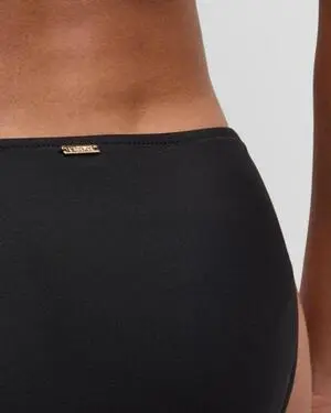 L & APOS;AGENCE L'agence Nicole Classic Bikini Bottom - Black