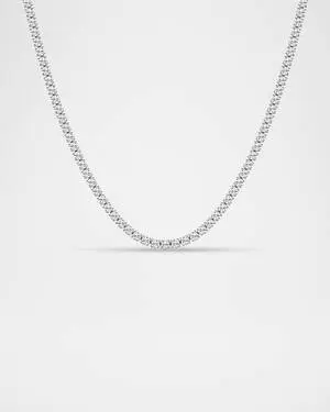 Neiman Marcus Lab Grown Diamond 18k White Gold Necklace - 18wg Lgd Nl