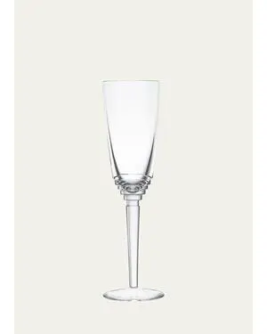 SAINT LOUIS Oxymore Champagne Flute - Clear