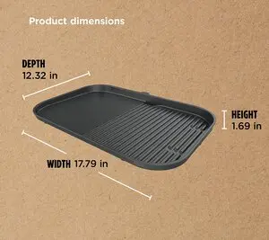 NINJA Woodfire Grill & Griddle Plate