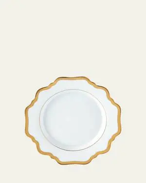 ANNA WEATHERLEY With Gold" Bread & Butter Plate - Antique White