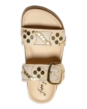 Free People Revelry Studded Slide Sandals