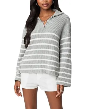 Edikted Zip Up Sweaters For Women