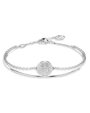 SWAROVSKI Sublima Chain Bangle Bracelet - Silver