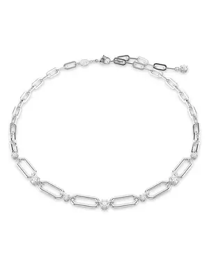 SWAROVSKI Dextera Chain Necklace Silver