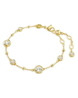 SWAROVSKI Imber Round Cut Bracelet - Gold