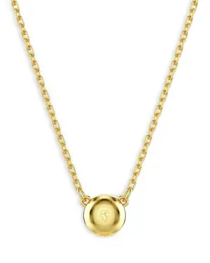 SWAROVSKI Imber Round Pendant Necklace - Gold