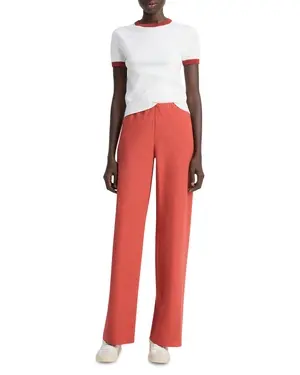 Vince Wide Leg Trousers - Terra