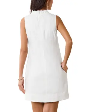 Tommy Bahama Two Palms Double Ruffle Dress - White