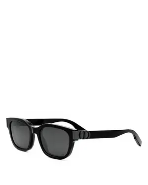 Dior Cd Icon S1i Geometric Sunglasses - Black/gray Solid