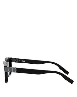 Dior Cd Icon S1i Geometric Sunglasses - Black/gray Solid