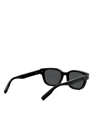 Dior Cd Icon S1i Geometric Sunglasses - Black/gray Solid