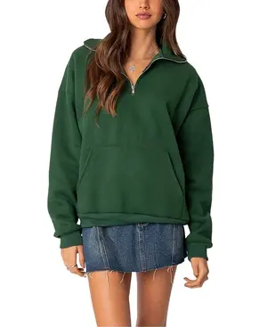 Edikted Full Zip Sweatshirts Hoodies For Women