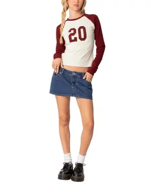 EDIKTED Feeling 20 Long Sleeve Tee
