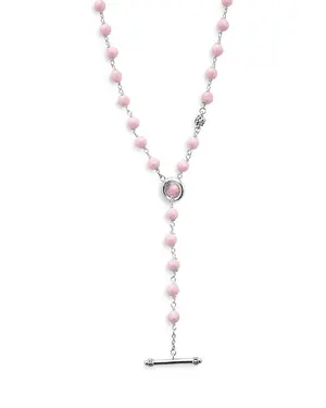 Lagos Sterling Silver Caviar Icon Station Necklace
