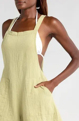 BILLABONG Beach Crush Cotton Gauze Romper