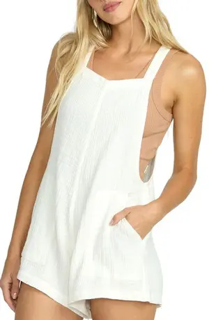 BILLABONG Beach Crush Cotton Gauze Romper