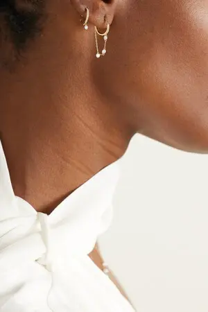 PERSEE 18-karat Diamond Earring