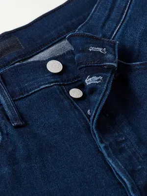 MOTHER Net Sustain The Tripper Ankle High-rise Flared Jeans