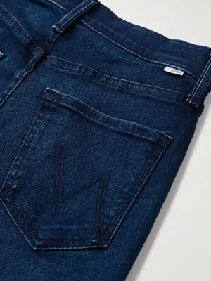MOTHER Net Sustain The Tripper Ankle High-rise Flared Jeans