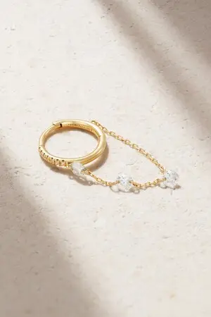 PERSEE 18-karat Diamond Earring - Gold