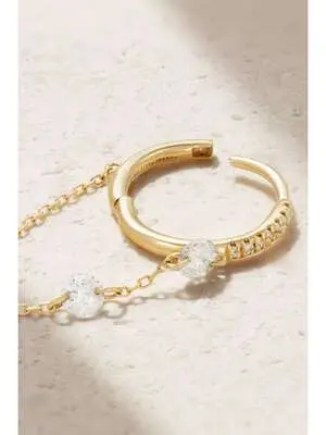 PERSEE 18-karat Diamond Earring - Gold