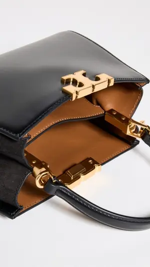 Tory Burch Mini Eleanor Satchel - Black