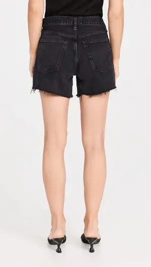 AGOLDE Parker Long Denim Shorts