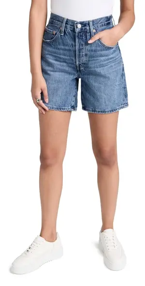 Levi's Whiskering Shorts For Women