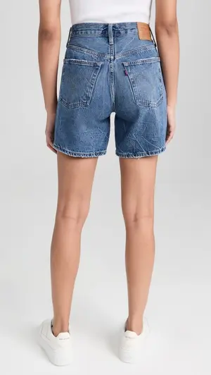 LEVI'S 501 Mid-thigh Denim Shorts - Blue Beauty