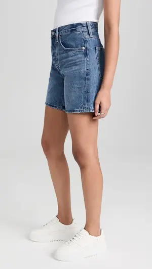 LEVI'S 501 Mid-thigh Denim Shorts - Blue Beauty
