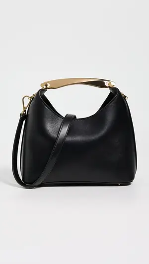 ELLEME Boomerang Small Bag - Black/gold