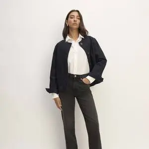 Everlane Cheeky Straight Jean - Night (low Stretch)