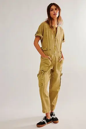 Free People Let'S Ride One-Piece - Green | Editorialist