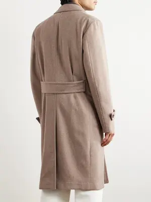 Thom Sweeney Double-breasted Cashmere Coat