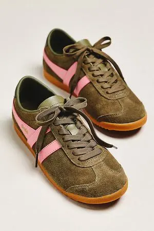 Gola Exclusive Bullet Pure Sneakers - Khaki/coral Pink/dark Brown