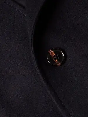 Loro Piana Spagna Leather-trimmed Cashmere-felt Jacket