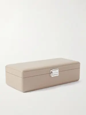 SCATOLA DEL TEMPO Full-grain Leather Watch Box