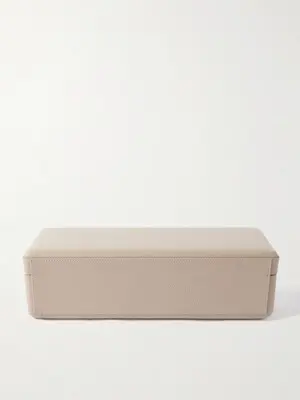SCATOLA DEL TEMPO Full-grain Leather Watch Box