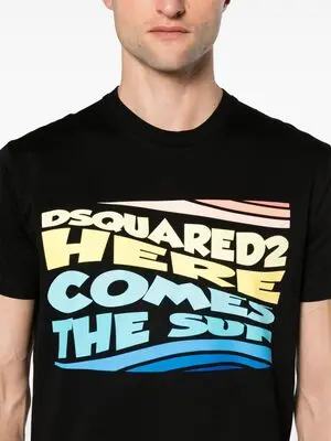 Dsquared2 Logo-print Cotton T-shirt