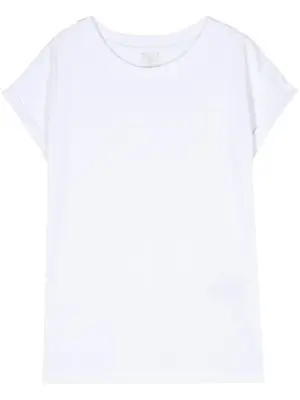 Eleventy Sound-neck Cotton T-shirt