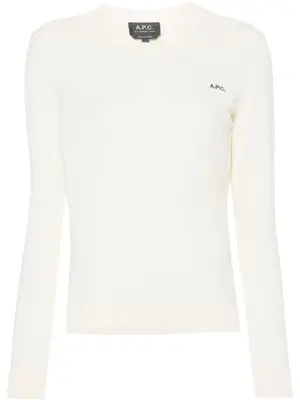 A.p.c. Embroidered Sweaters For Women