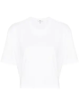 AGOLDE Anya Cropped T-shirt - White