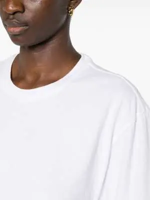 AGOLDE Anya Cropped T-shirt - White