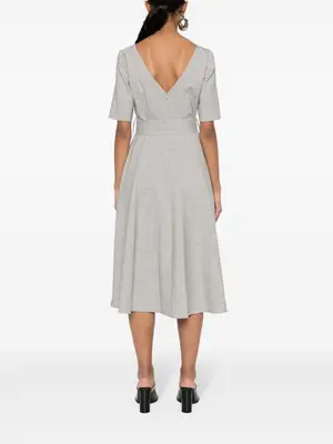 P.a.r.o.s.h Dart-detail A-line Dress - Grey