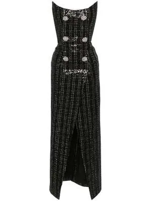 Balmain Slit Cocktail Dresses