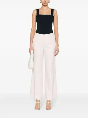 P.a.r.o.s.h Mid-waist Wide-leg Trousers
