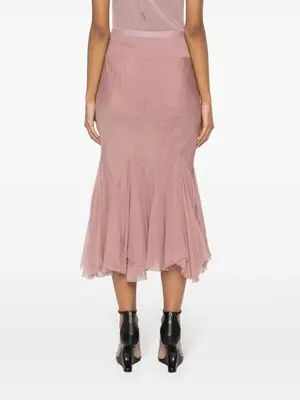 Rick Owens Divine Bias Straight Skirt