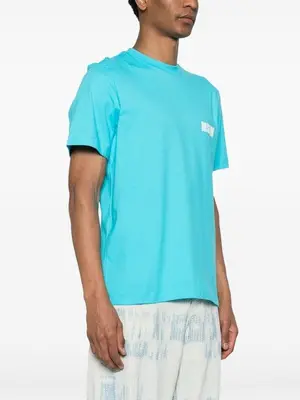 MSGM Logo-print Cotton T-shirt