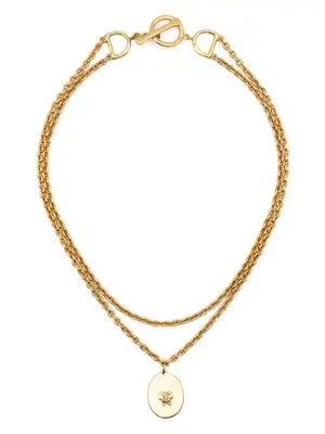 Patou Bocca Charm Necklace